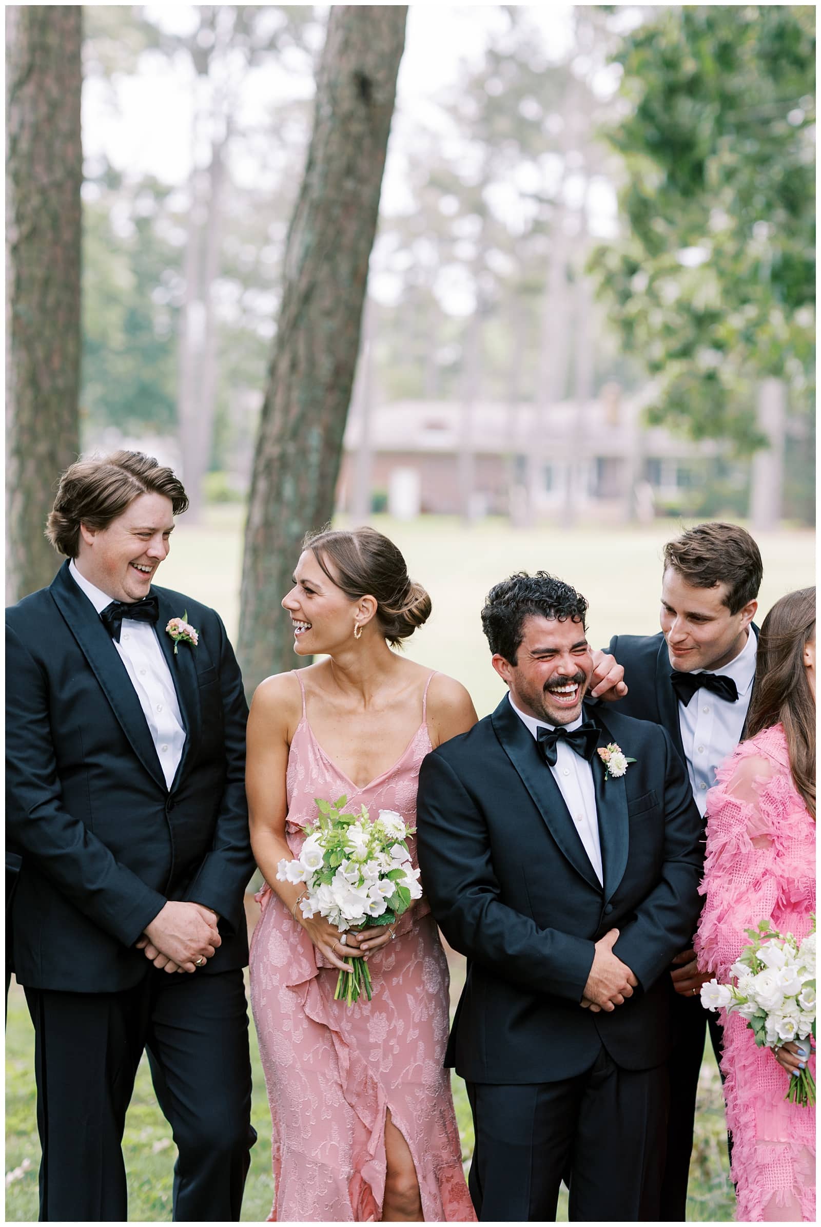 Stunning Peachy Pink Summer Soirée: Princess Anne Country Club Wedding ...