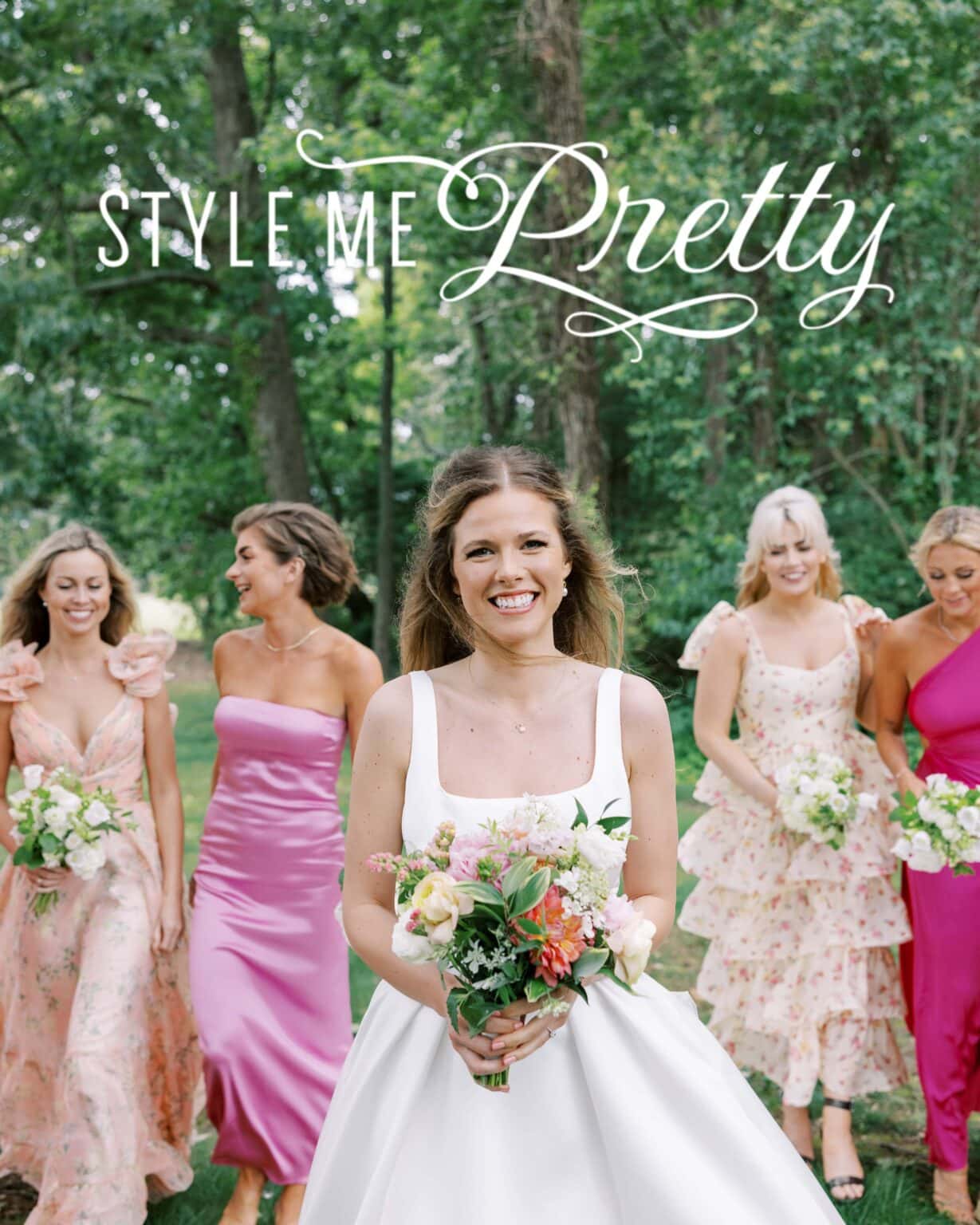 Stunning Peachy Pink Summer Soirée: Princess Anne Country Club Wedding ...